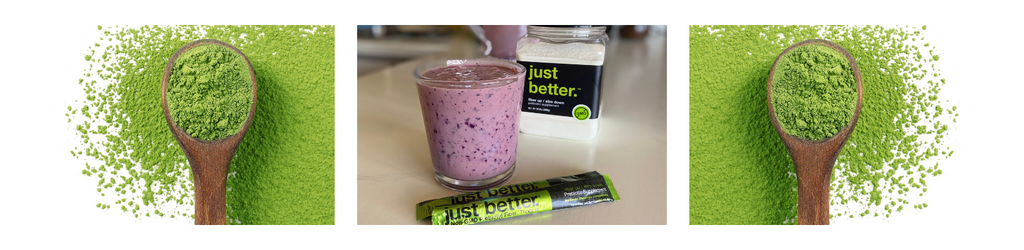 just better.® Recipe of the Week: Energizer Matcha Smoothie – JUST BETTER BRANDS